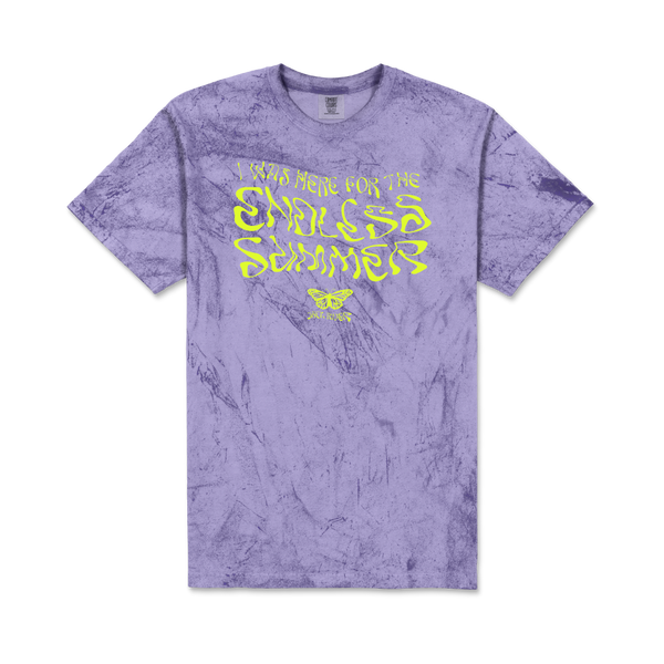 I Was Here For The Endless Summer / Amethyst T-Shirt – sound-merch.com.au