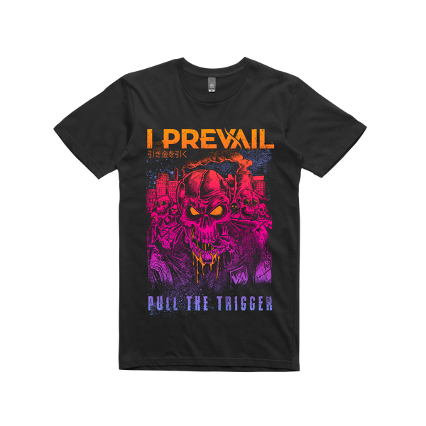 I Prevail Pull The Trigger / Black T-shirt – sound-merch.com.au