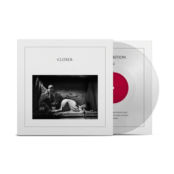 Joy Division / Closer LP Clear 180 gram Vinyl – sound-merch.com.au
