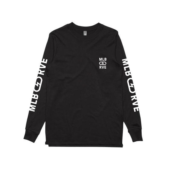 MLB RVE 'Logo' / Black Longsleeve T-shirt – sound-merch.com.au