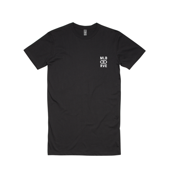 MLB RVE 'Logo' / Black Tall T-shirt – sound-merch.com.au