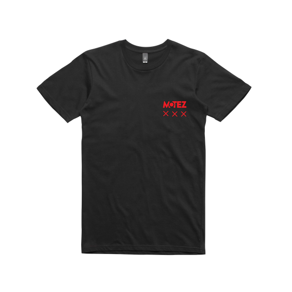 Motez 'Logo' / Black T-shirt – sound-merch.com.au
