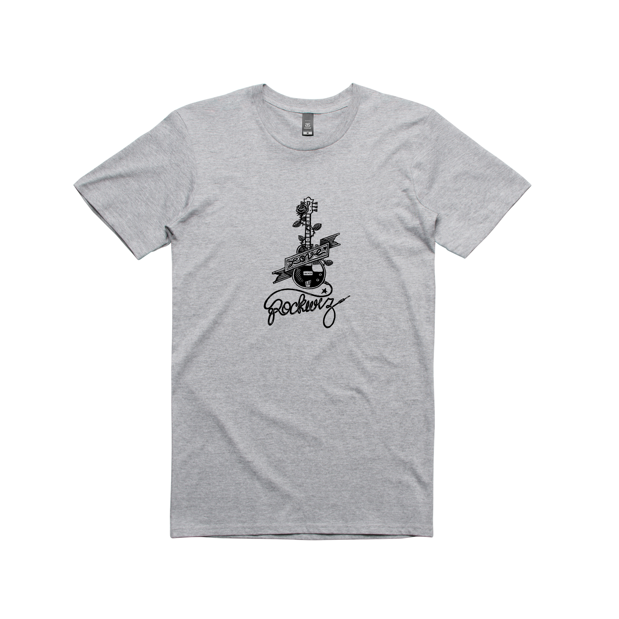 Guitar / Grey T-shirt – sound-merch.com.au