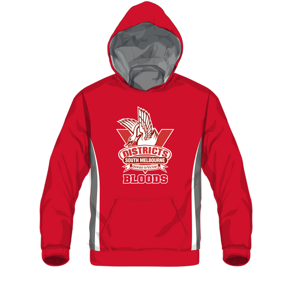 SMDJFC / Red Warm Up Hood – sound-merch.com.au